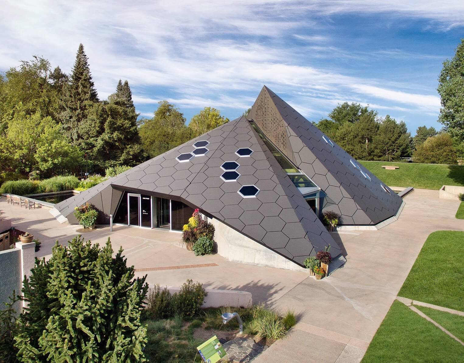 Science Pyramid, Denver Botanic Gardens | Dörken Systems Inc. - DELTA®