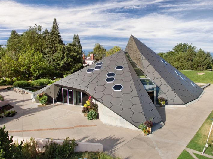 Science Pyramid, Denver Botanic Gardens | Dörken Systems Inc. - DELTA®